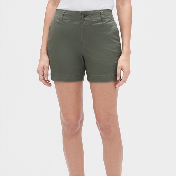 GAP | Shorts | Gap 5 High Rise Girlfriend Khaki Shorts With Washwell ...